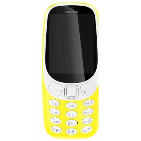 Nokia 3310 DS Keltainen – DataStoppi